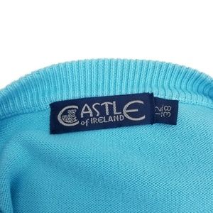 Castle | Sweaters | Castle Of Ireland 2 38 Knit Sweater Light Blue ...